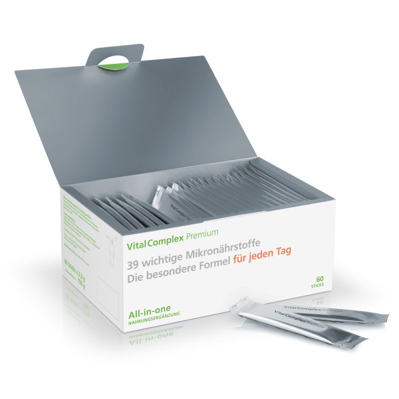 VitalComplex Premium hochdosiert für jeden Tag mit 39 wichtigen ...
